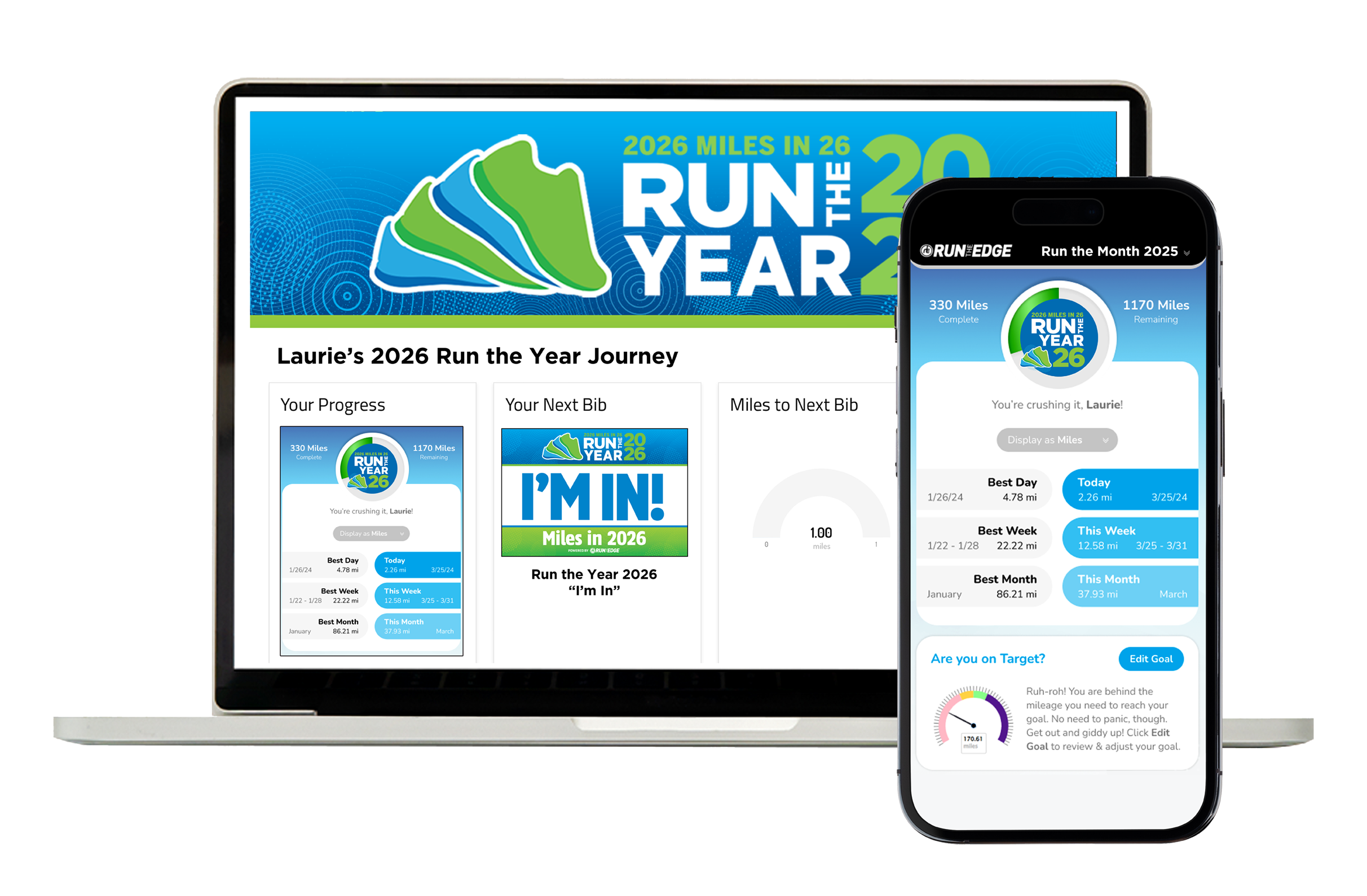 Run the Year | Virtual Running Challenge | Virtual Badge-Based Year-Long Fitness Challenges ...